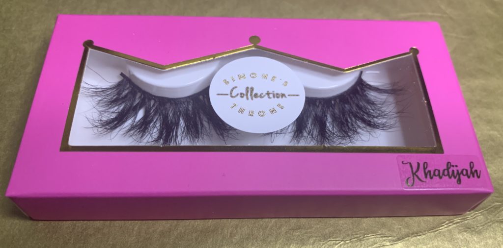 25mm Mink Lashes - Khadijah • SIMONE'S THRONE